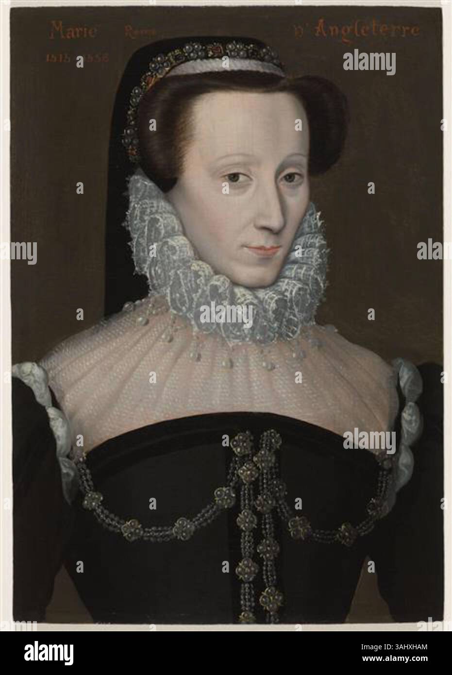 This portrait, once misidentified as Mary Tudor, depicts an unknown ...