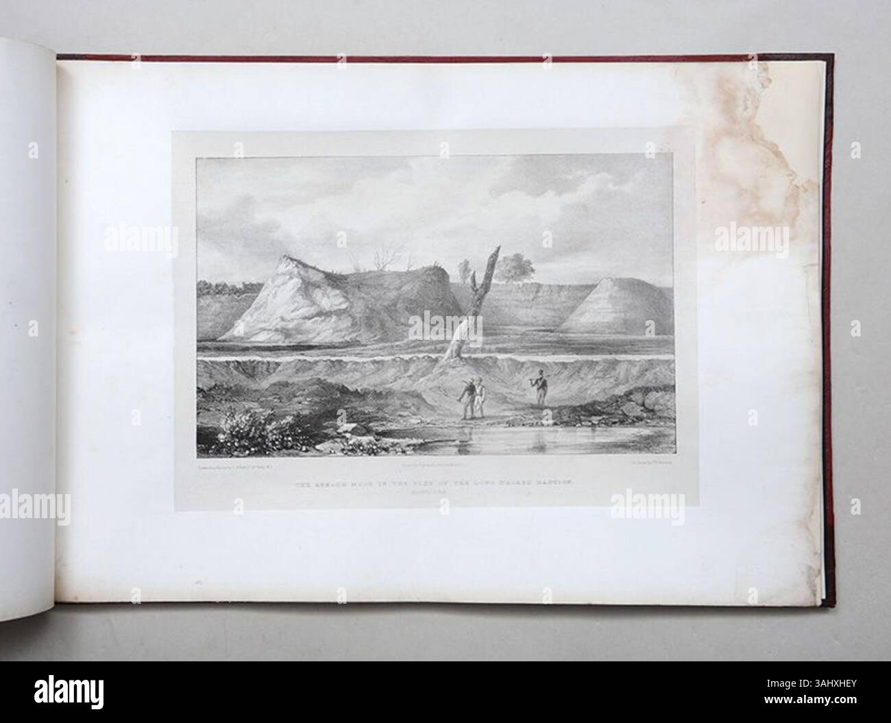 Engraving of the breach in the long-necked bastion of Bhurtpoore Fort ...