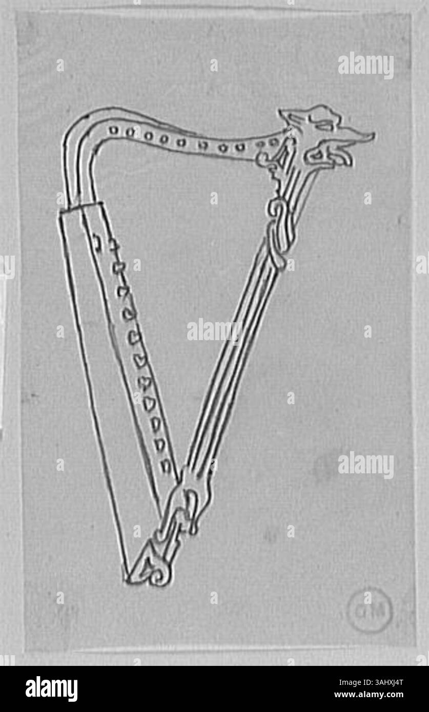 This work, 'Etude de haroe sans corde' (Study of the Harpy Without a ...