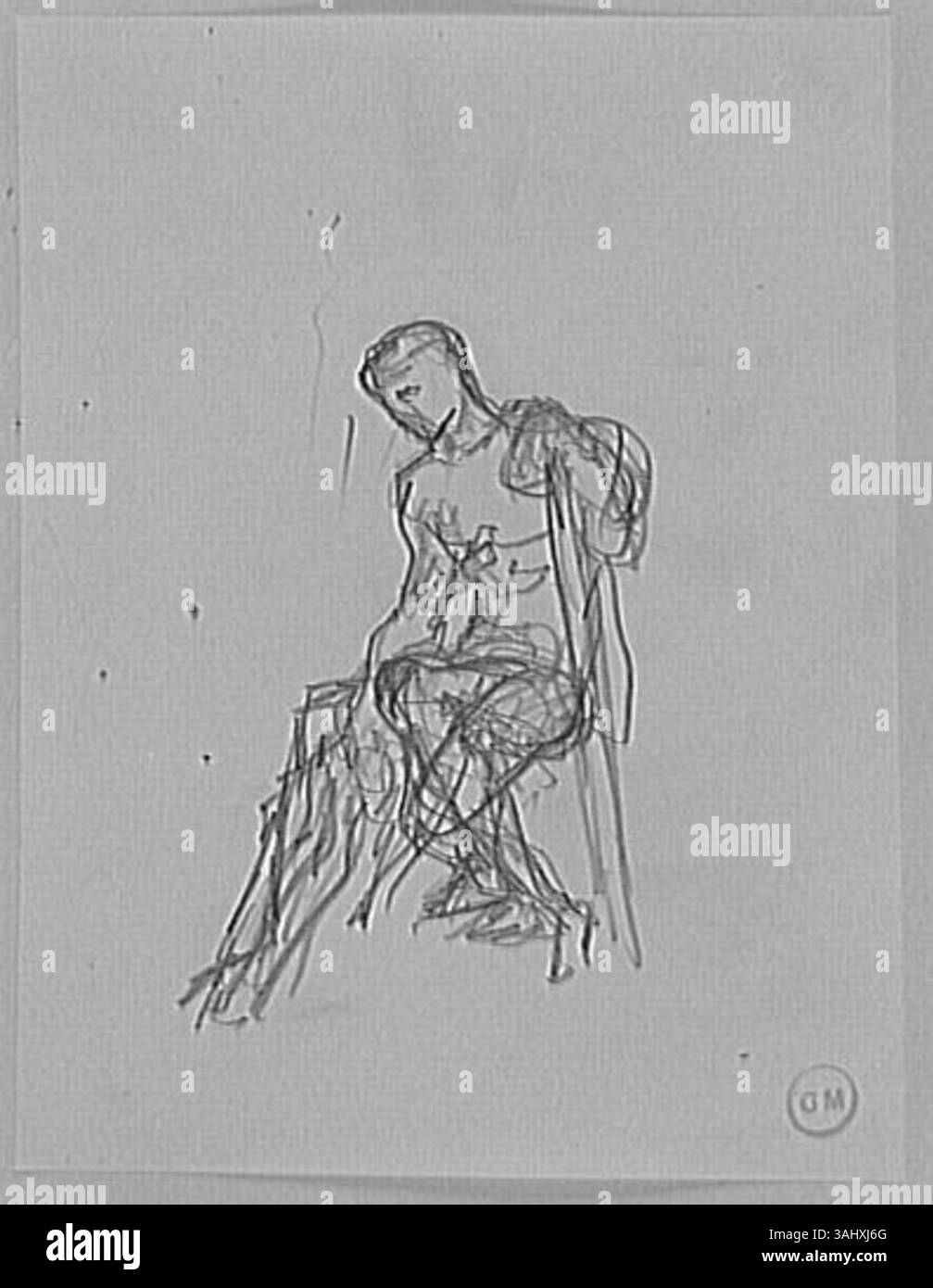 This study by Gustave Moreau depicts Hercules in the Garden of the ...