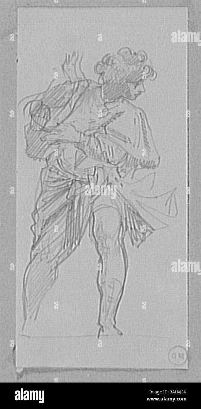 This study of a draped adolescent by Gustave Moreau highlights his ...