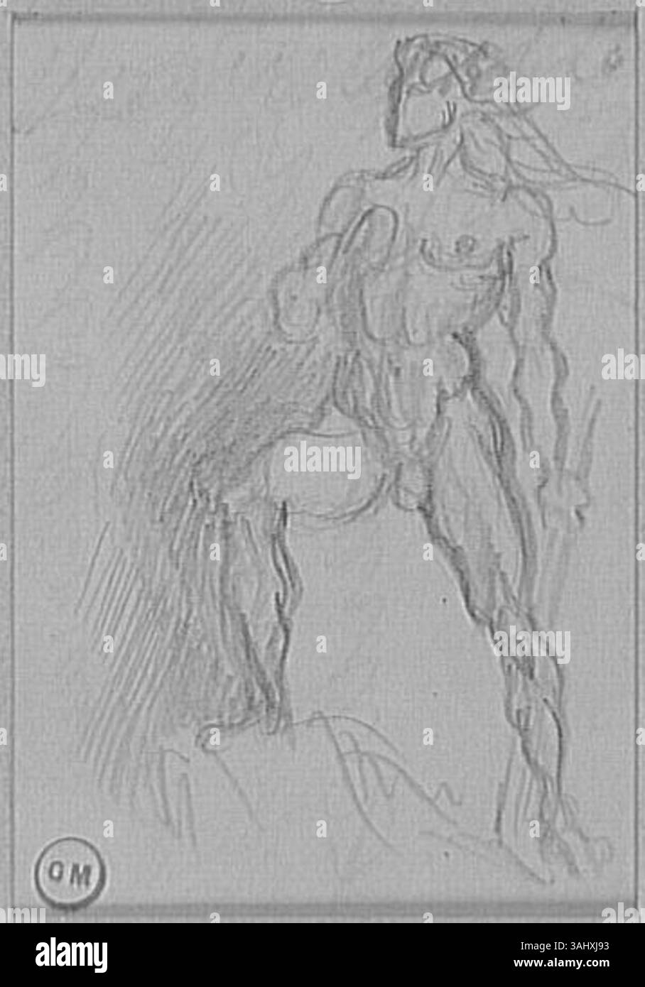 Gustave Moreau's 'Étude pour Hercule et l'Hydre de Lerne' (Study for ...