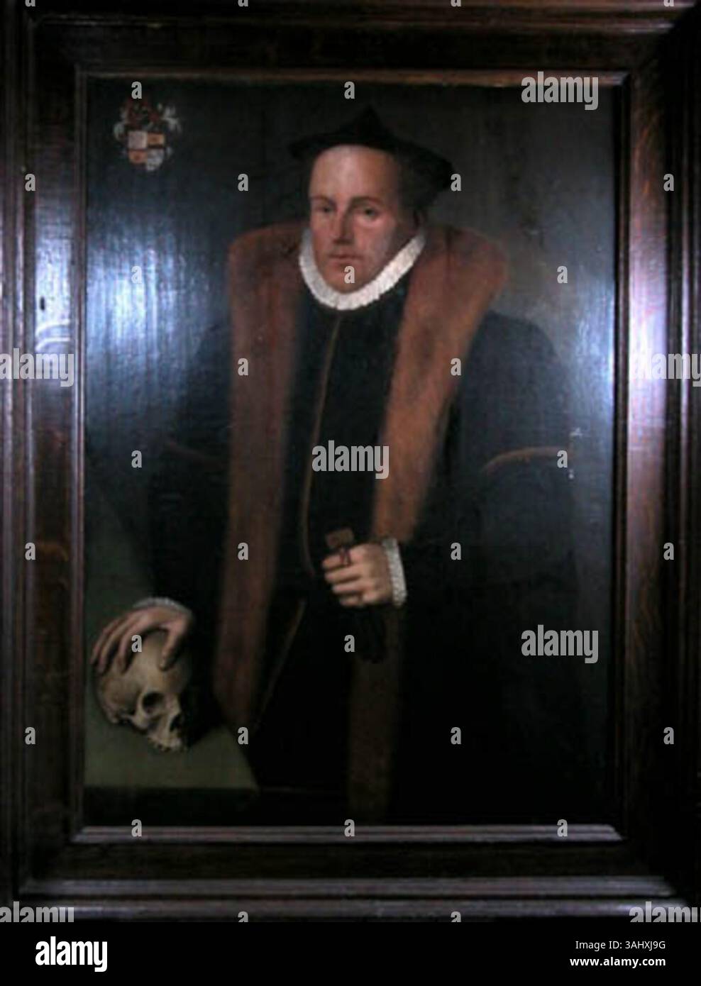 Anonymous Dutch: Franciscus de Monte, painted circa 1576. Oil on panel ...