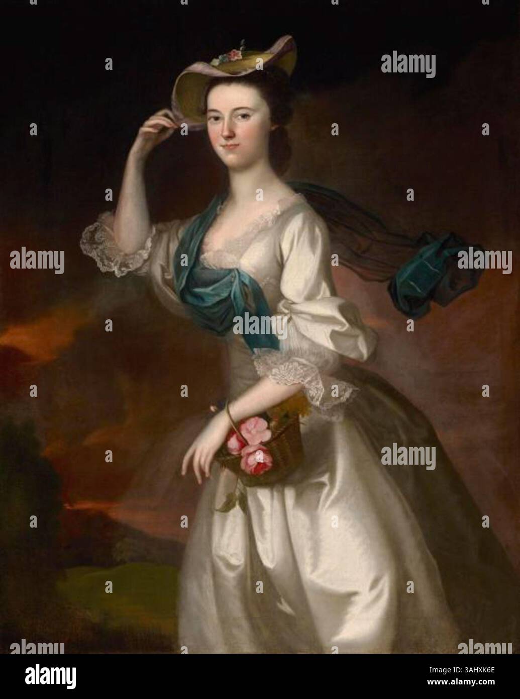 'Portrait of Mrs. George Scott (Abigail Erving Scott)' by Joseph ...