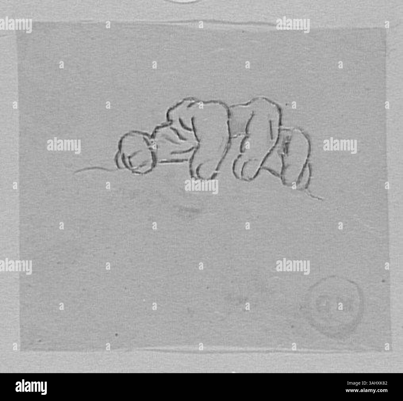 This study by Gustave Moreau, created between 1850 and 1895, depicts a ...