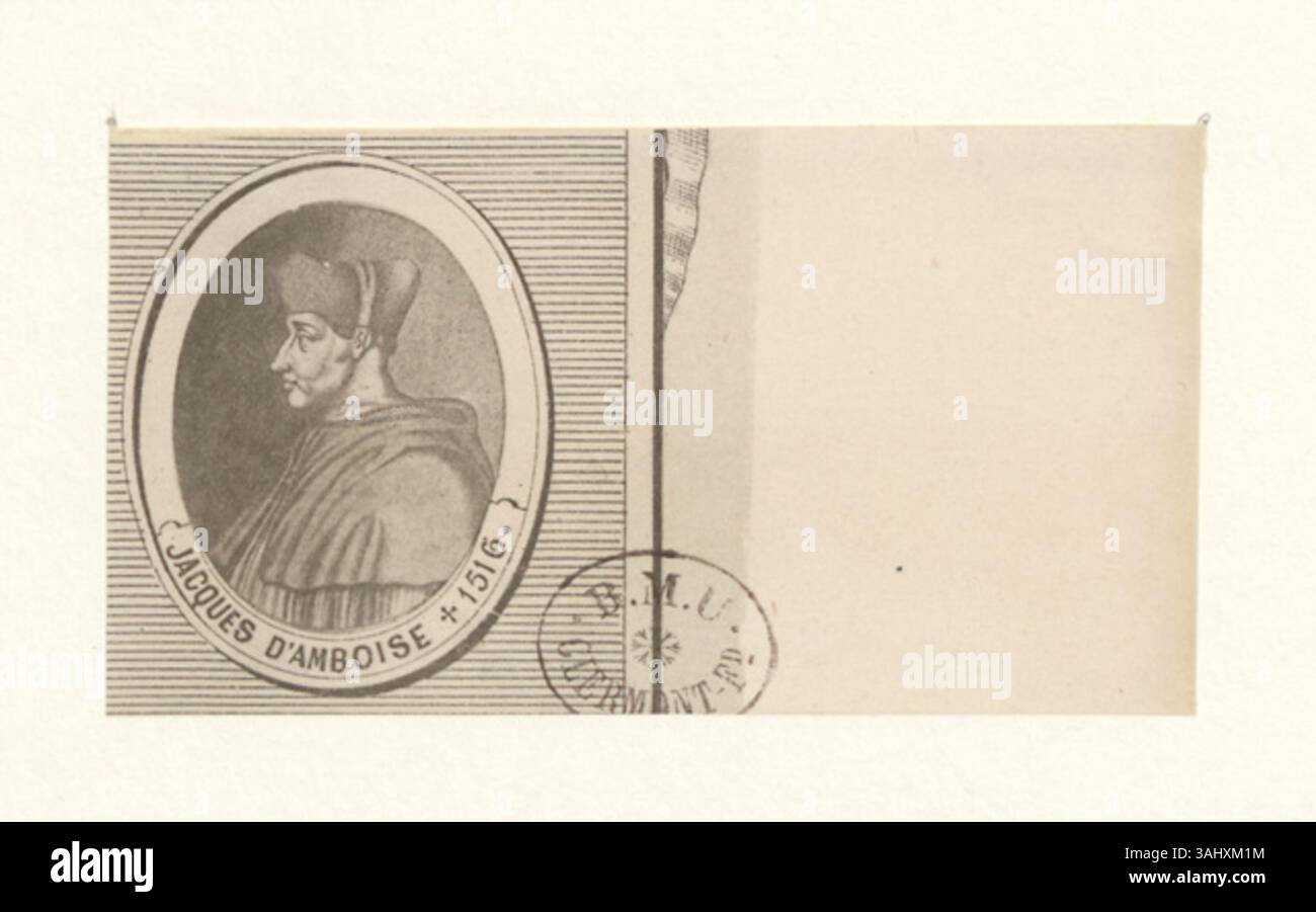 A photomechanical print from the Boyer collection depicting Jacques d ...