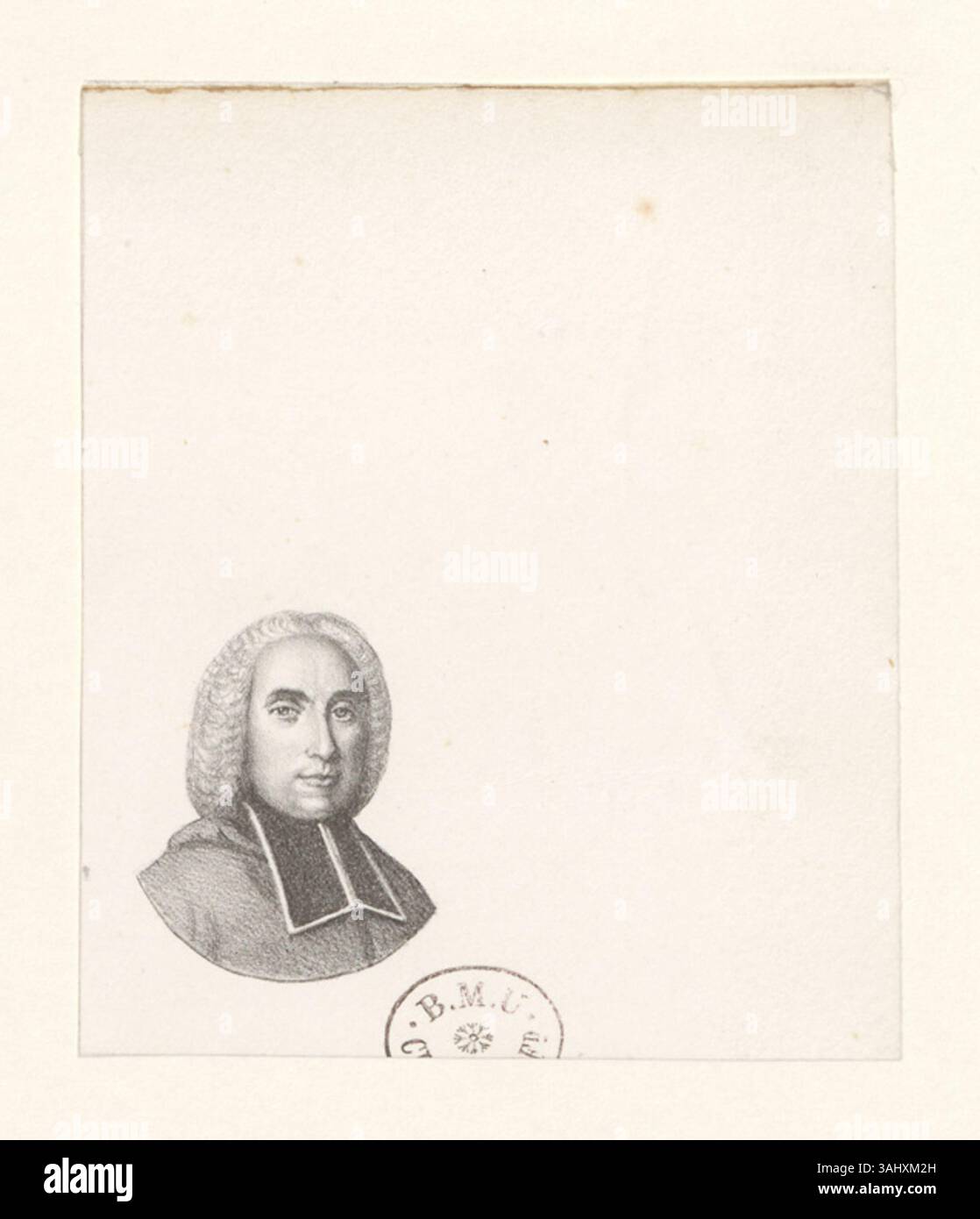 This lithograph from the Boyer collection depicts Paul de Ribeyre, a ...