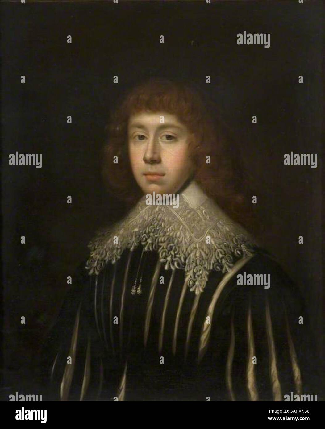 A portrait of William Brereton, 3rd Lord of Leighlin, created between ...