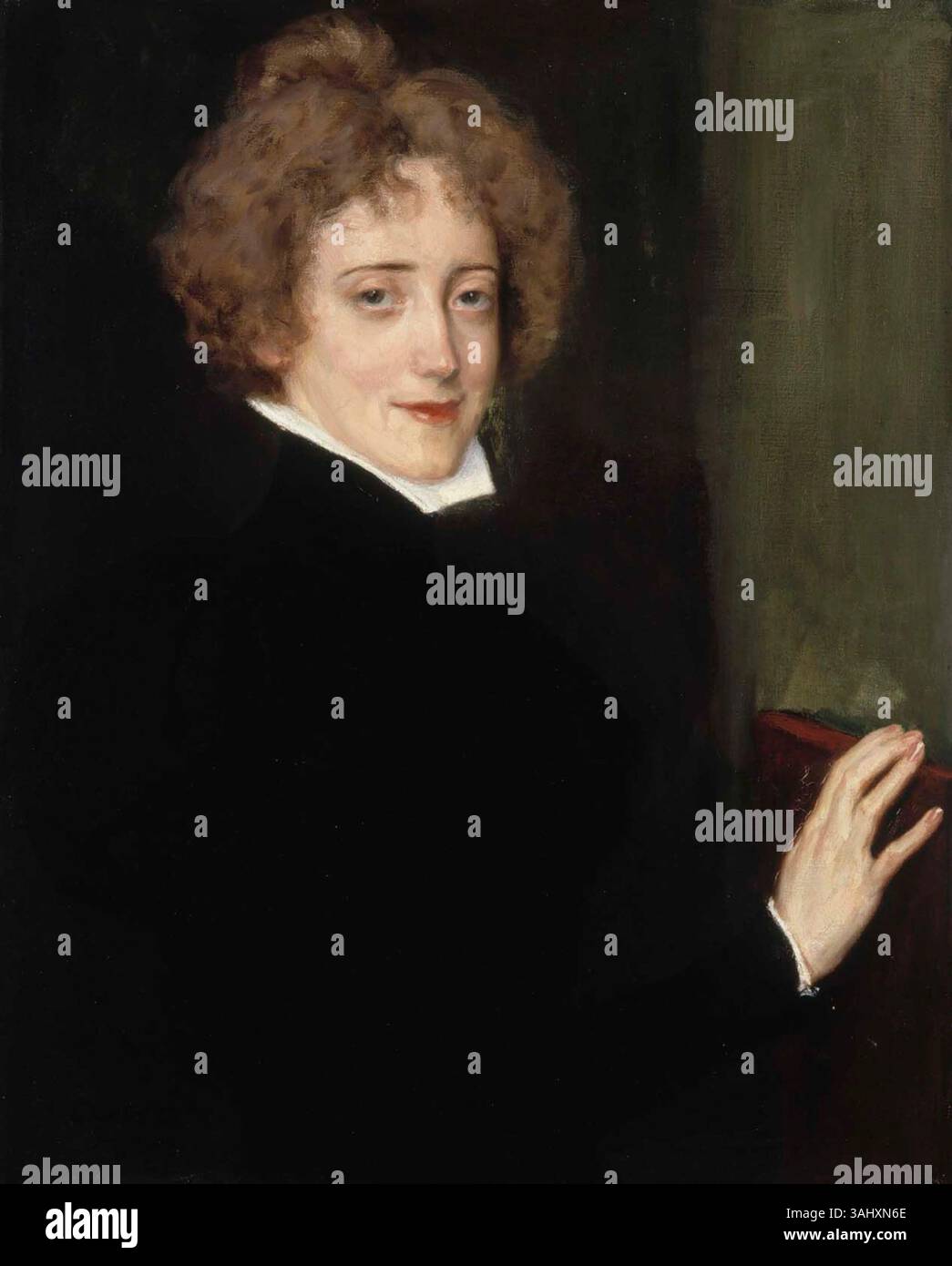 This portrait of Elsa Lindberg, painted by Albert Edelfelt in 1898, is ...