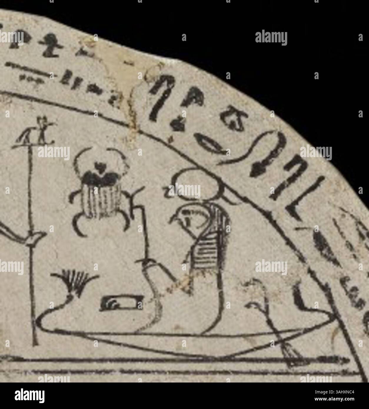 This ancient Egyptian figure, shown on the Hypocephalus of ...