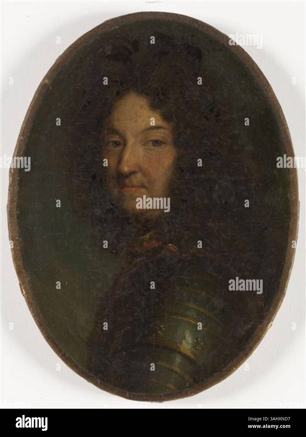 Portrait of Louis XIV painted around 1776 by Jean-Marie Ribou. The ...