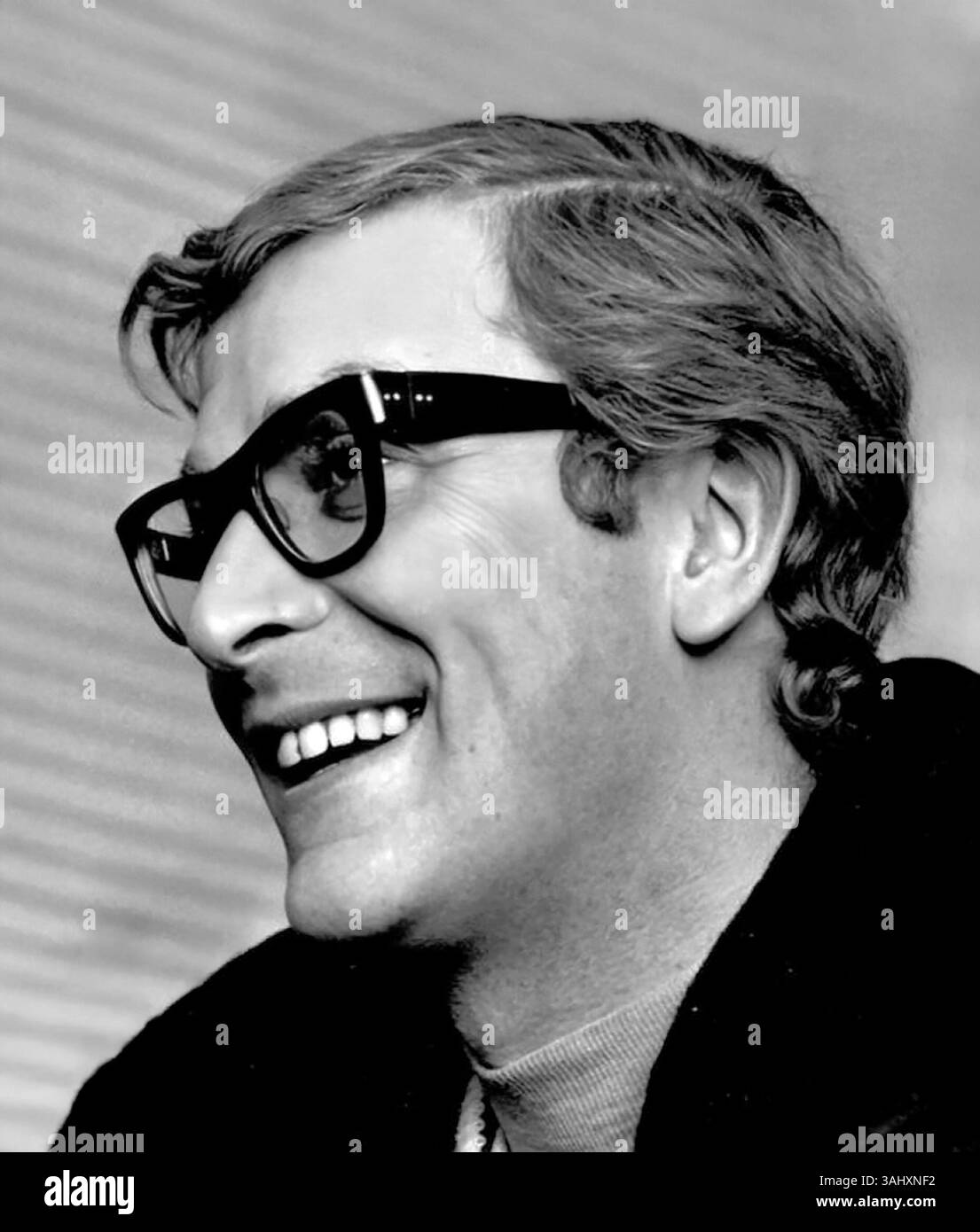 Michael Caine. Portrait of the Britsh actor, Sir Michael Caine (b ...