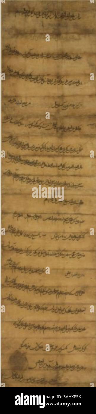 This 1522 Persian manuscript is an attestation of pilgrimage to Mashhad ...