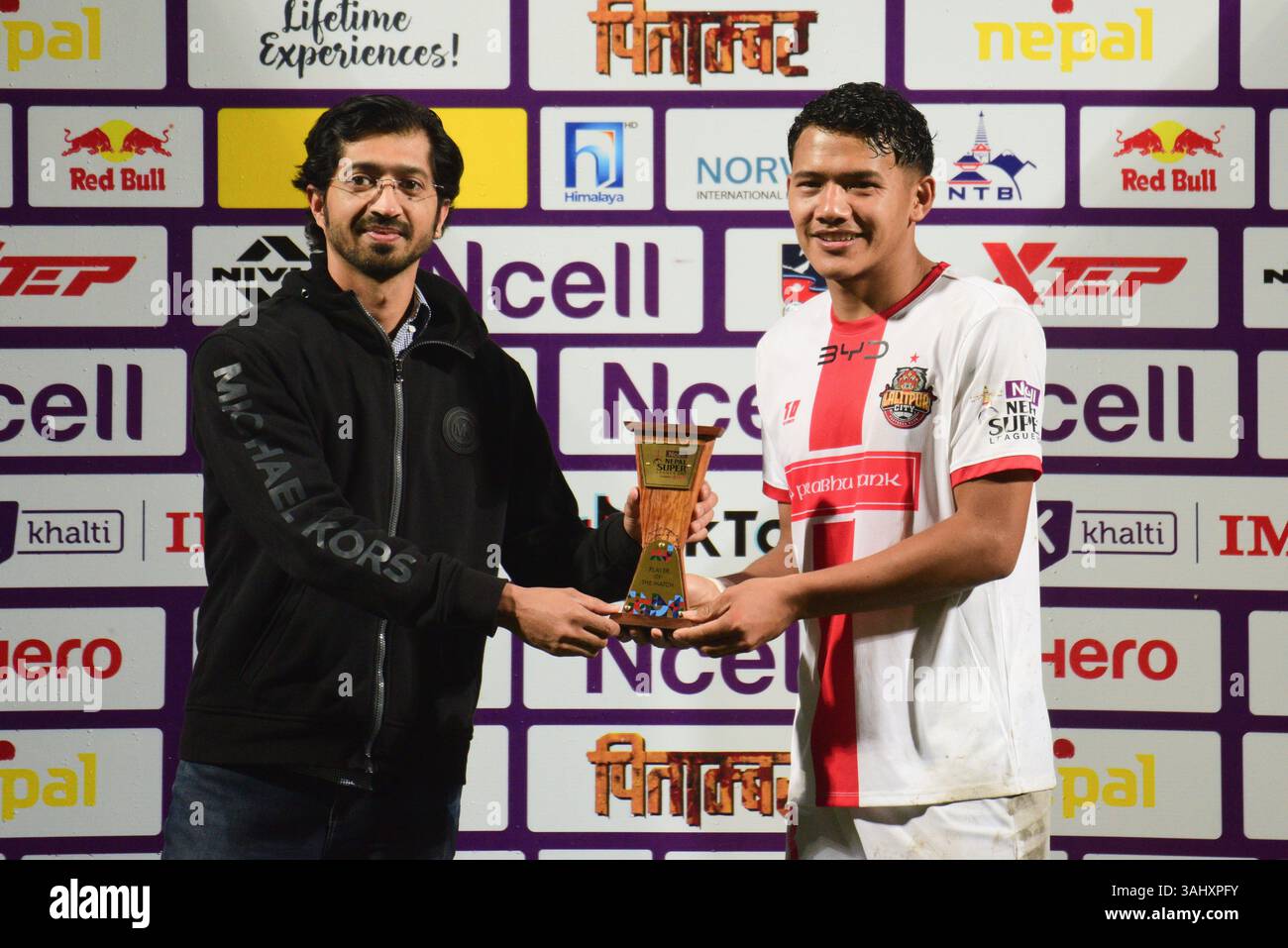 Kathmandu, Bagmati, Nepal. 10th Apr, 2025. MANI KUMAR LAMA of LALITPUR ...