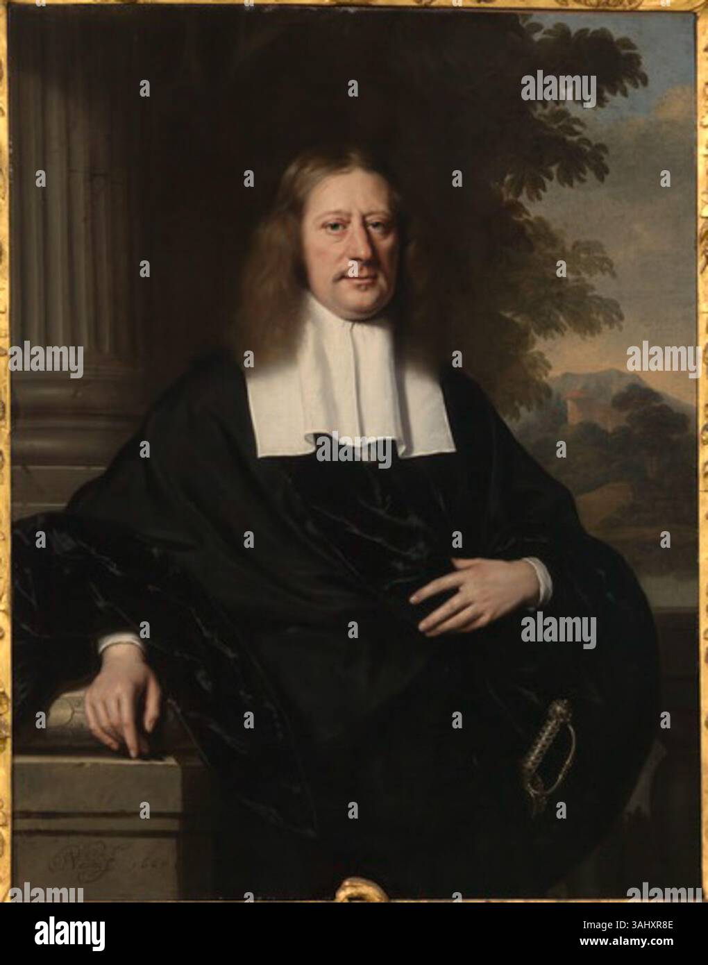 This 1665 oil painting by Pieter Nason captures Hendrik van der Does ...