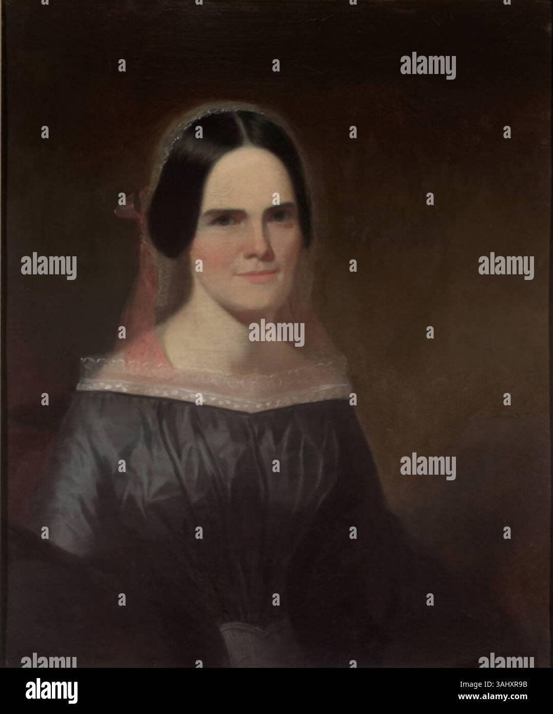 Portrait of Mary Jane Royall, wife of William F. Switzler, painted by ...