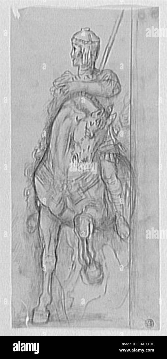 Gustave Moreau's 'Soldat romain à cheval' (Roman Soldier on Horseback ...