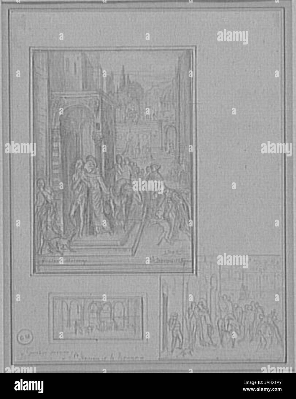 'Saint François et le lépreux' (Saint Francis and the Leper) by Gustave ...