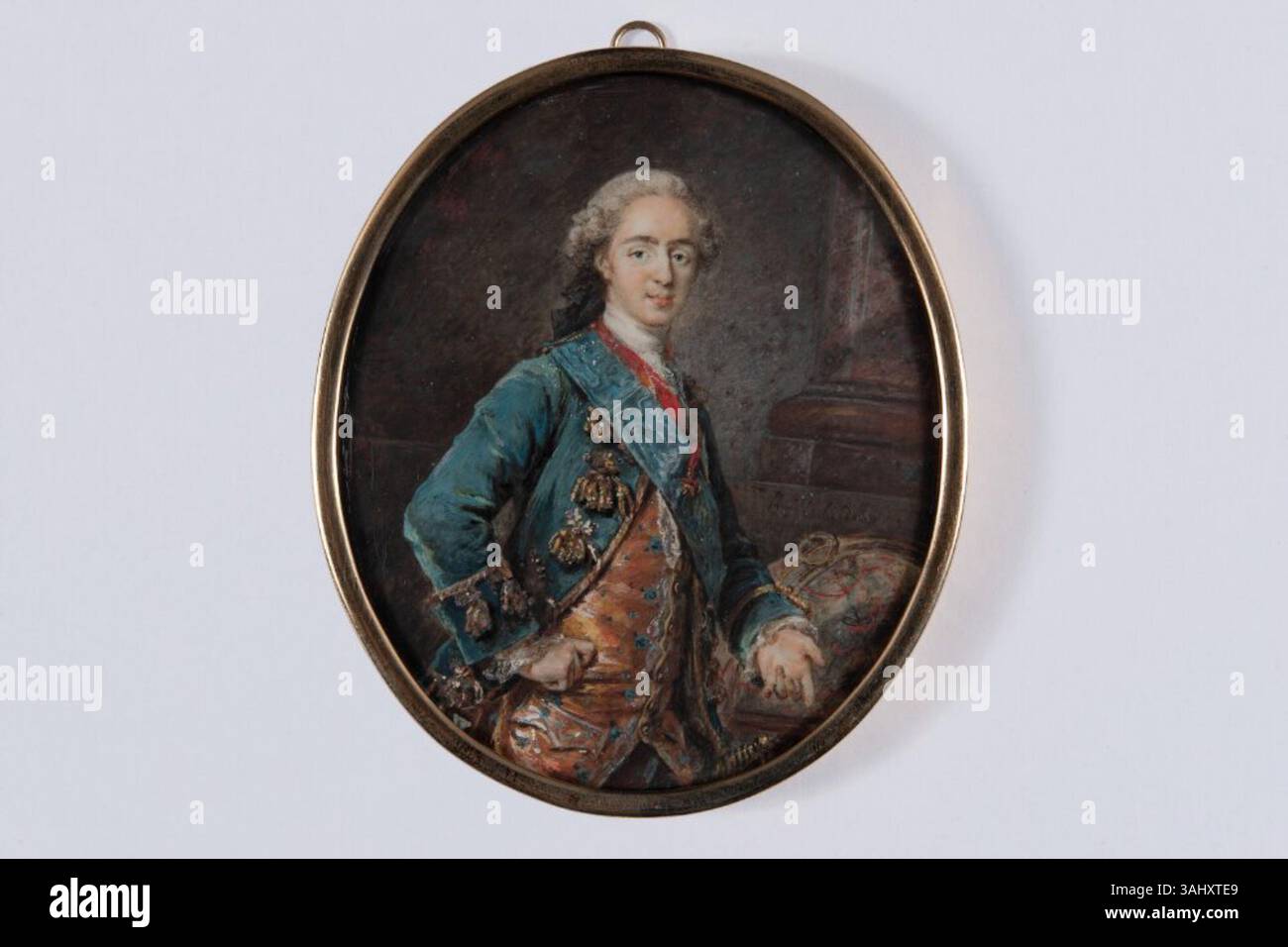 A 1777 portrait of Louis XVI as Crown Prince, painted by Peter Adolf ...