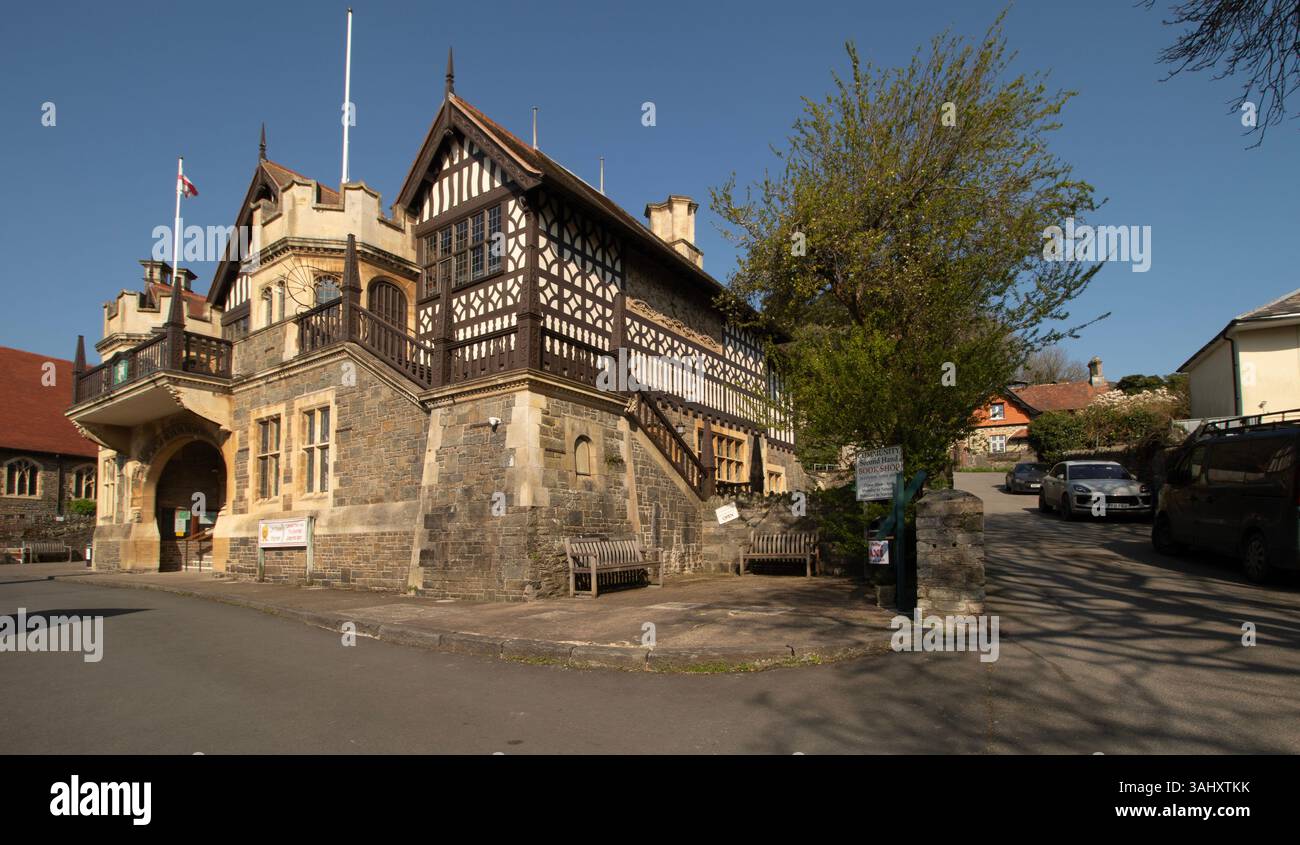 Lynton Town Hall, Devon, England. Arrangement, agreement, architecture ...