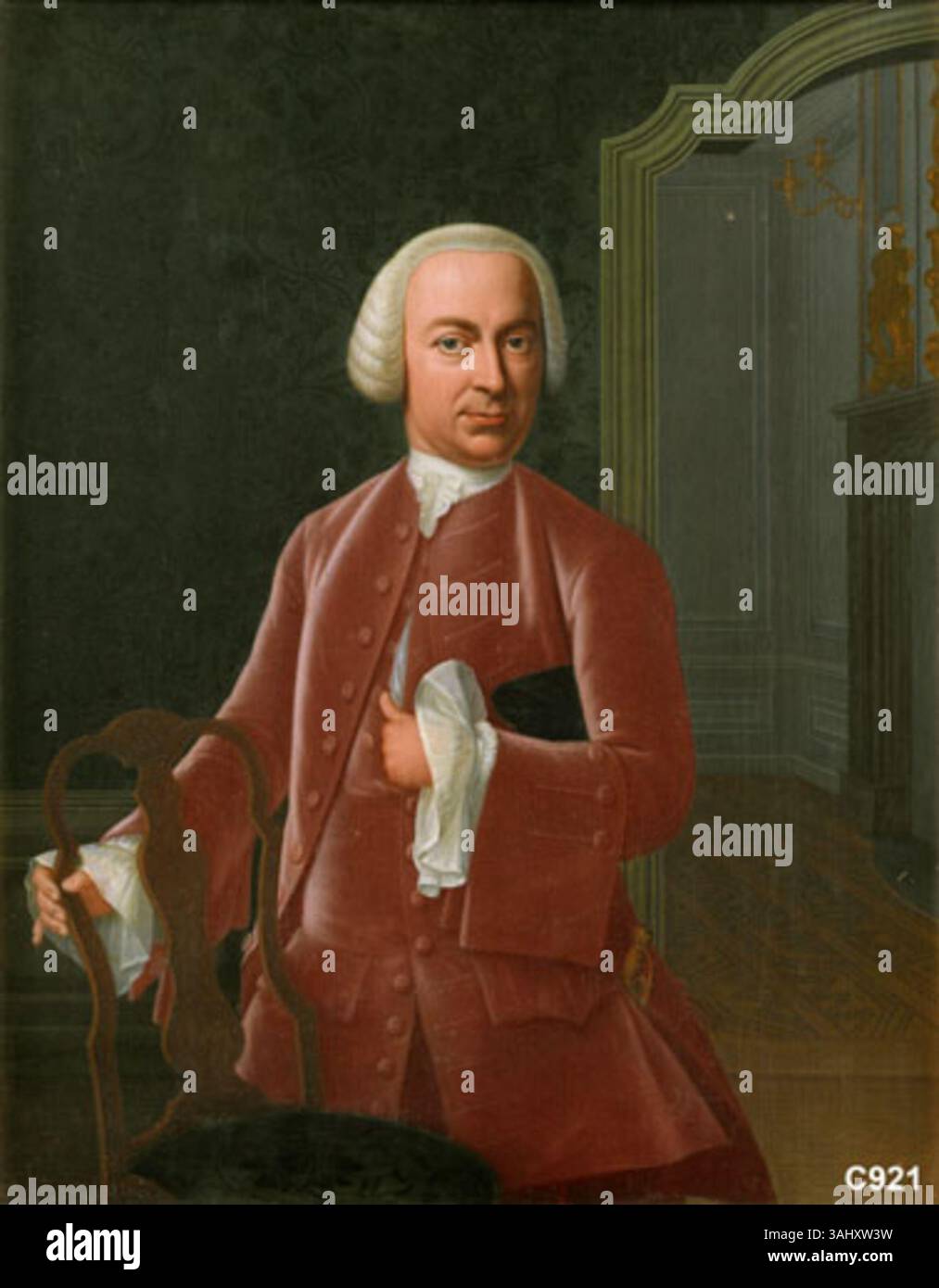 Portrait of Salomon Dierckens (1708-1770) by Diderick Herman Cuypers ...