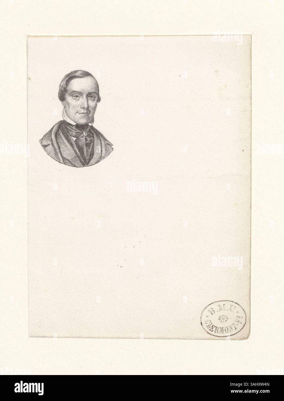 This lithograph from the Boyer collection depicts Jean-Baptiste Mège, a ...