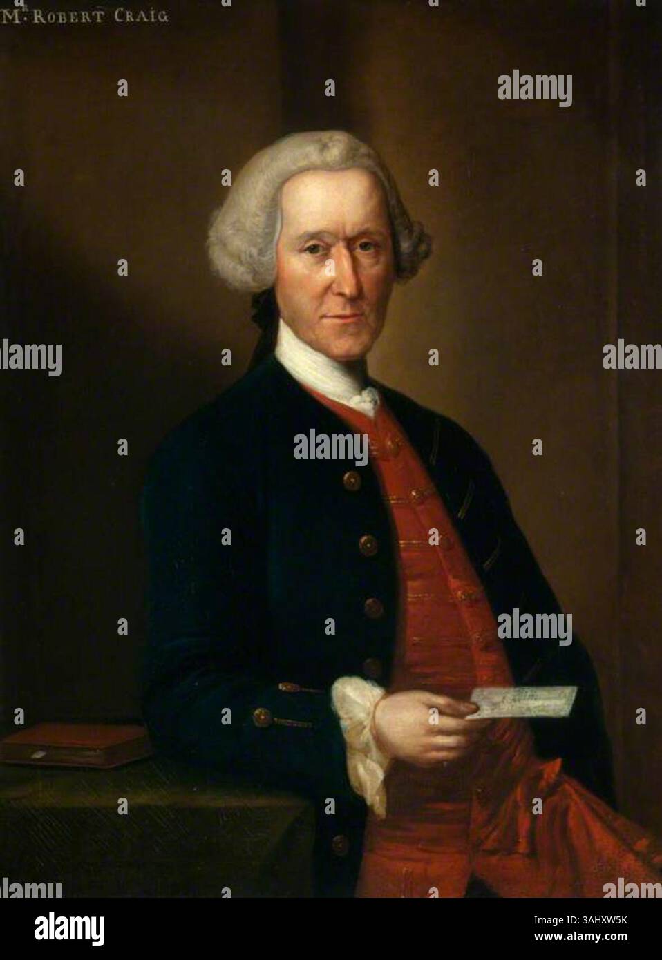 This portrait of Robert Craig of Riccarton by Andreas van der Myn, painted in 1765, captures the ...