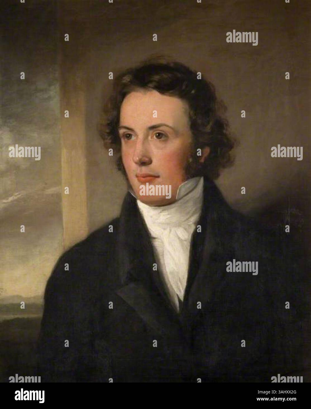 Portrait of James Tibbetts Willmore, painted between 1825 and 1830 by ...