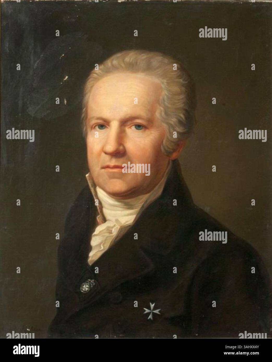 The 1852 portrait of Fyodor Yakovlevich Bühler, created by artist Adel ...