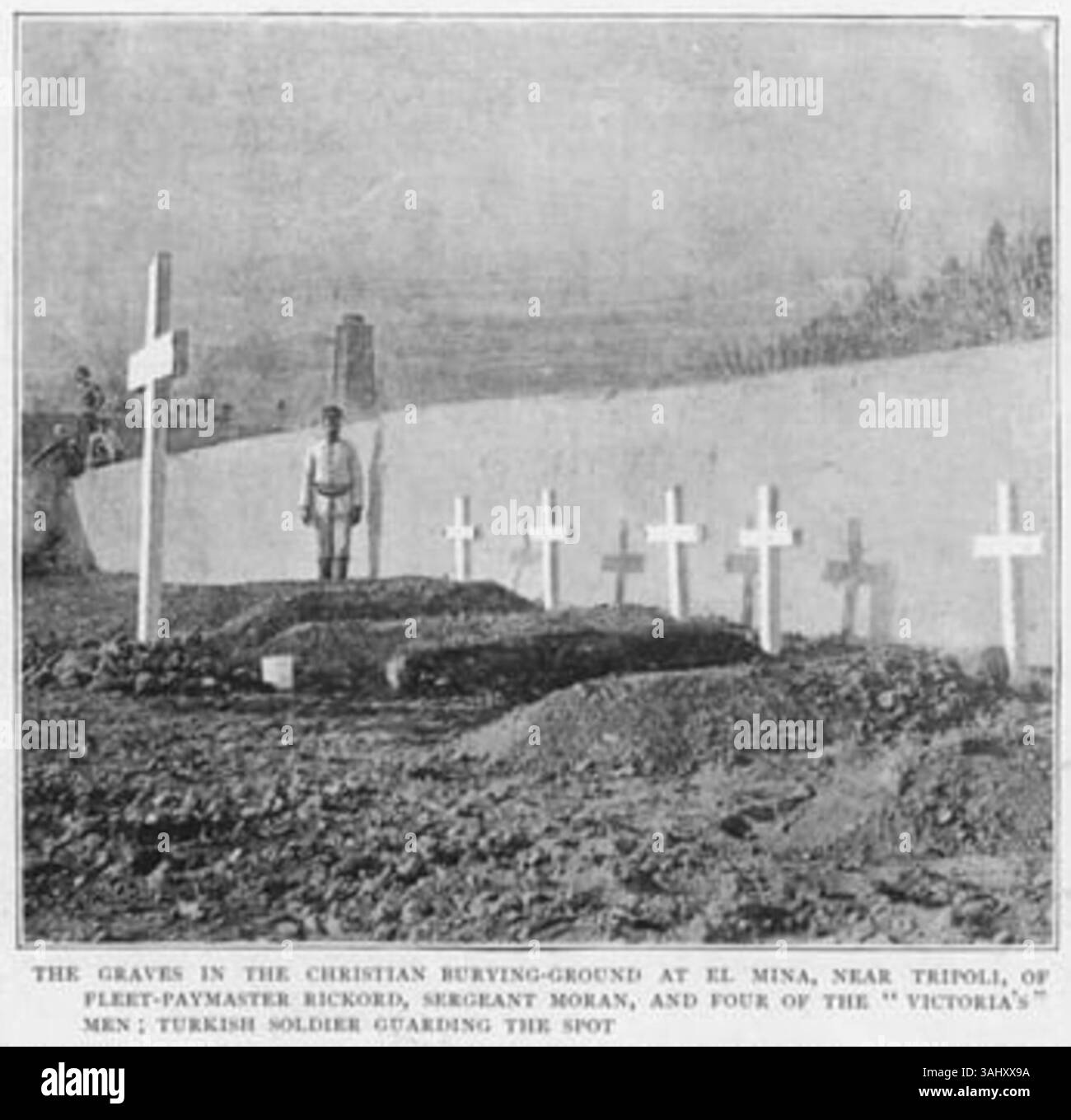 This 1893 illustration from The Graphic captures the burial ground at ...