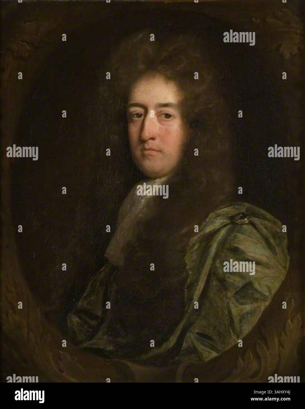 This portrait, painted between 1700 and 1722, depicts Sir Charles Holte ...