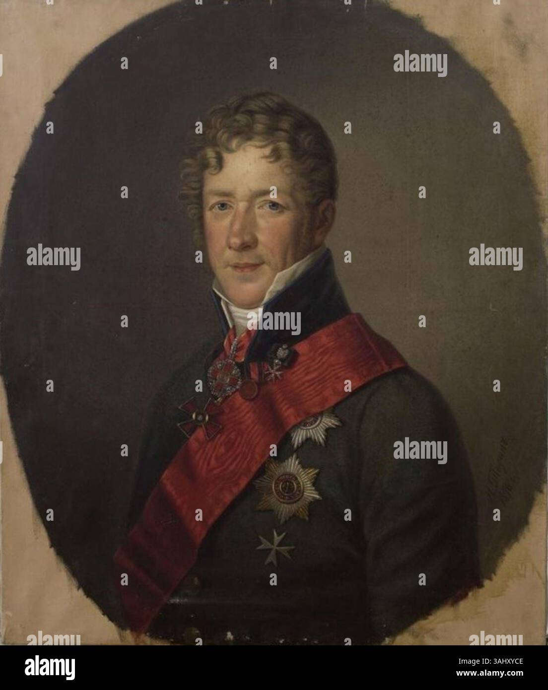 This 1876 portrait by Ivan Tyurin depicts Baltasar Baltasarovich ...