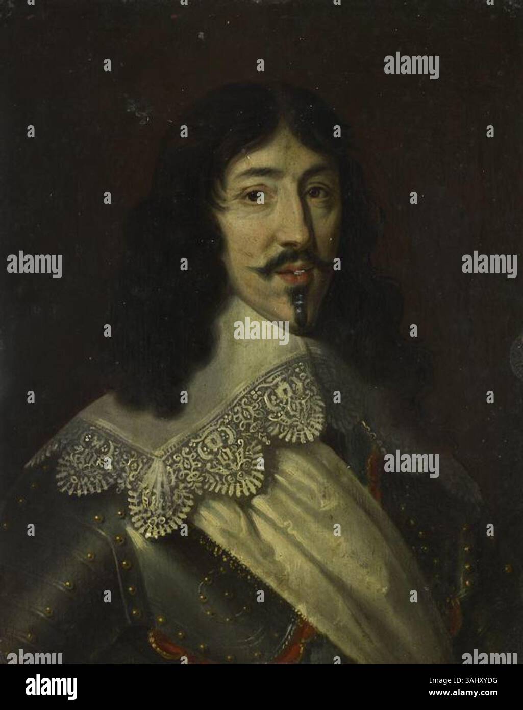 Philippe de Champaigne’s circa 1650 oil on panel portrait of Louis XIII ...
