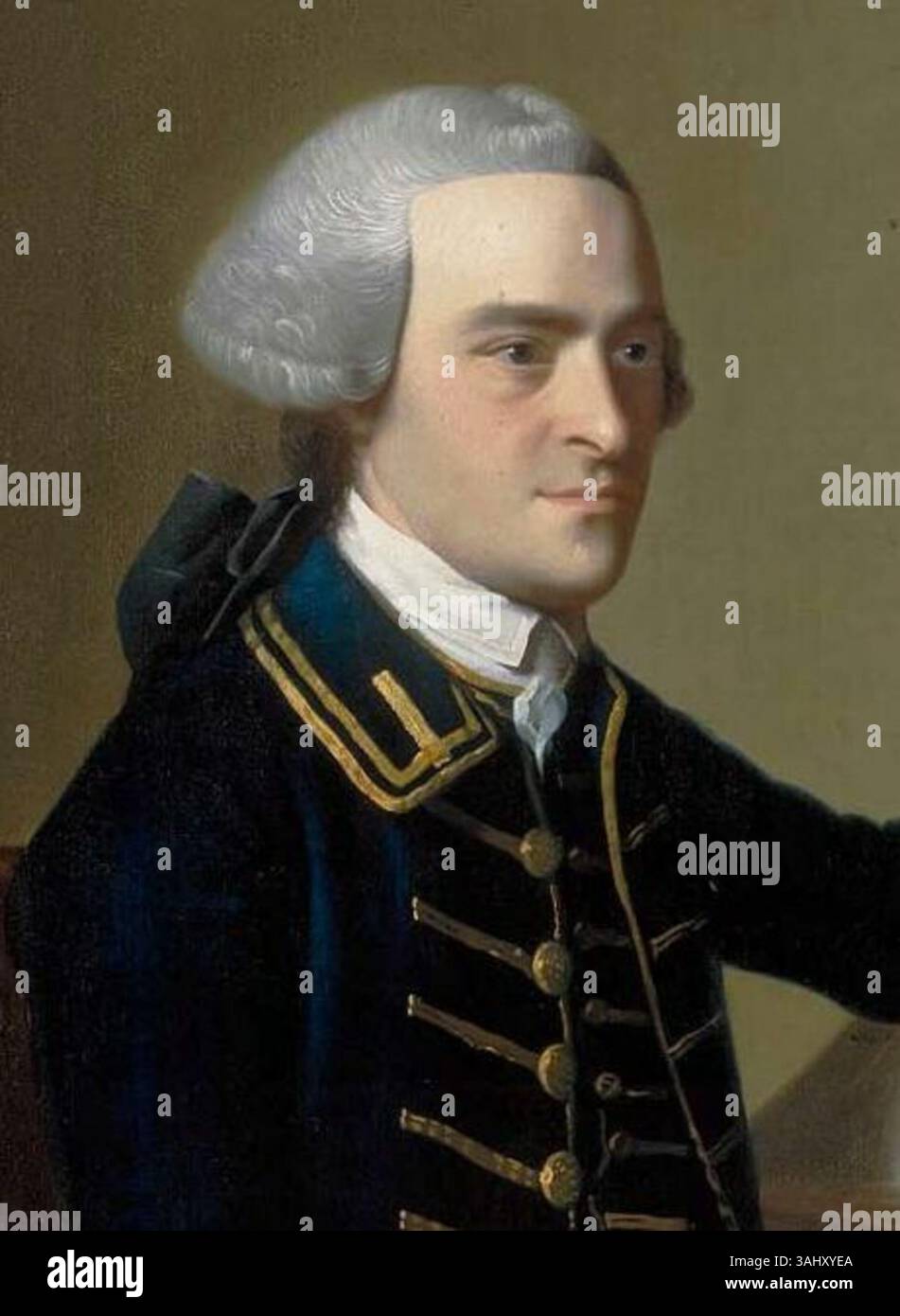 This 1765 portrait by John Singleton Copley depicts John Hancock, a ...