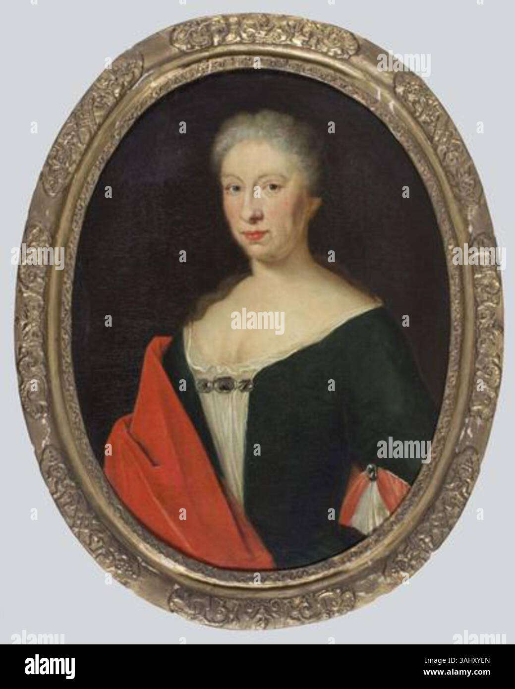 This 1756 portrait by Bernard Accama depicts Catharina Lucia van ...