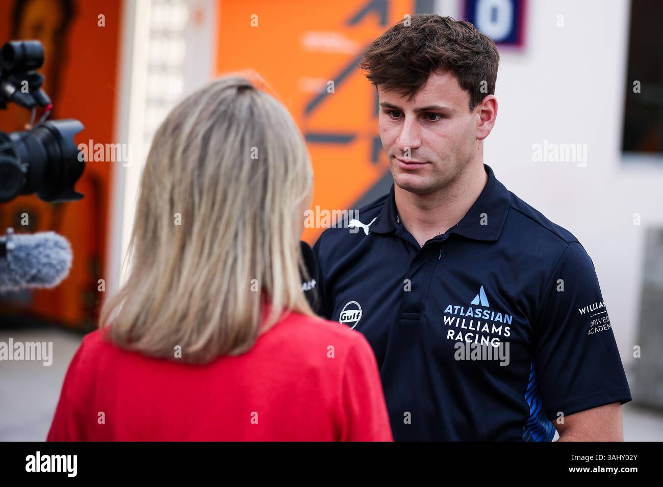 MARTINS Victor (fra), Williams Racing Academy Driver, portrait during ...