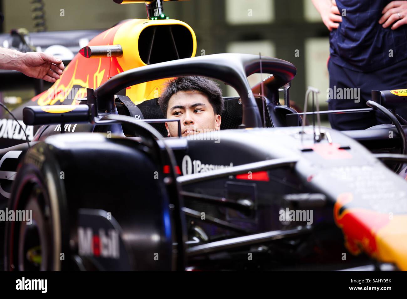 IWASA Ayumu (jpn), Red Bull Racing RB21, portrait during the Formula 1 ...