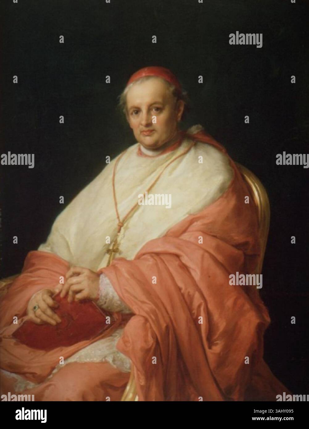 This portrait of Cardinal Antonio Maria Cadolini was created between ...