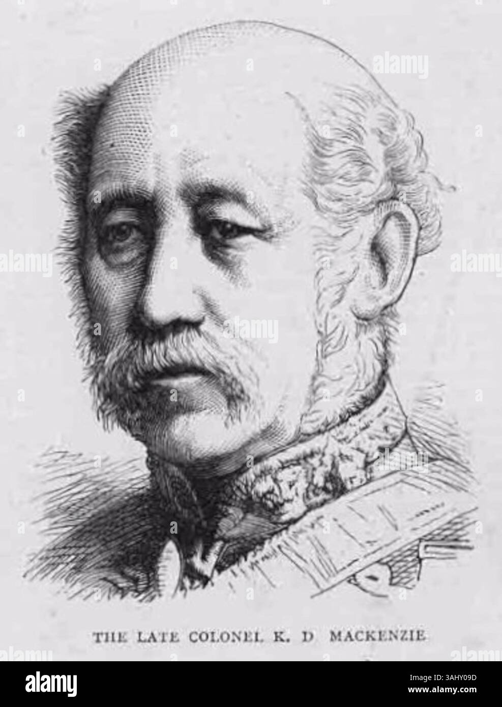 An illustration from The Graphic on September 27, 1873, honors Colonel ...