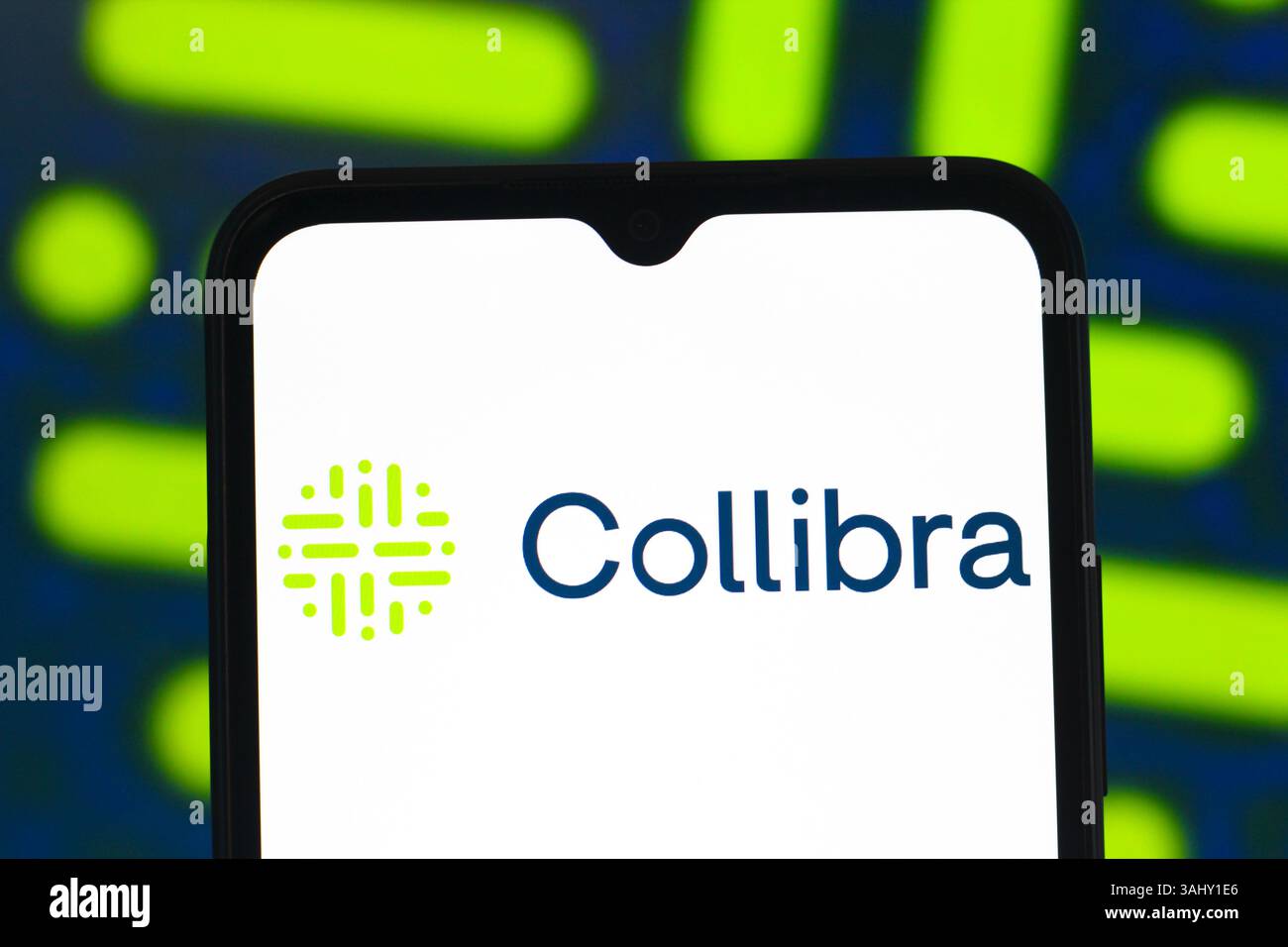 Canada. 10th Apr, 2025. In this photo illustration, the Collibra logo ...