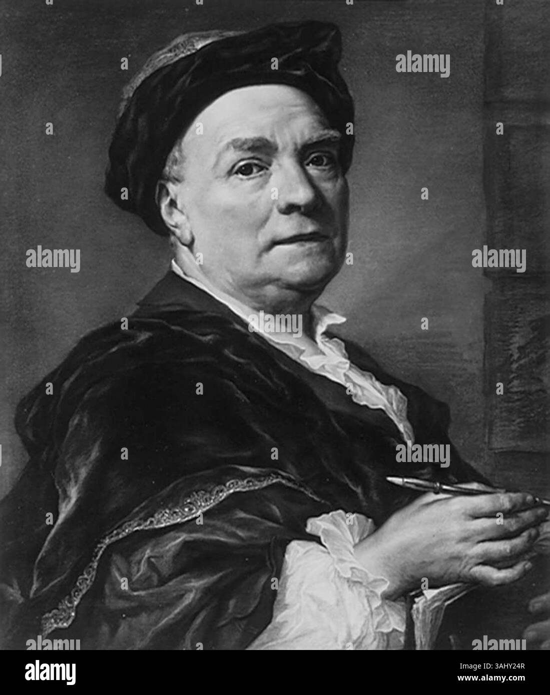 'The First Court Painter Louis de Silvestre' by Anton Raphael Mengs ...