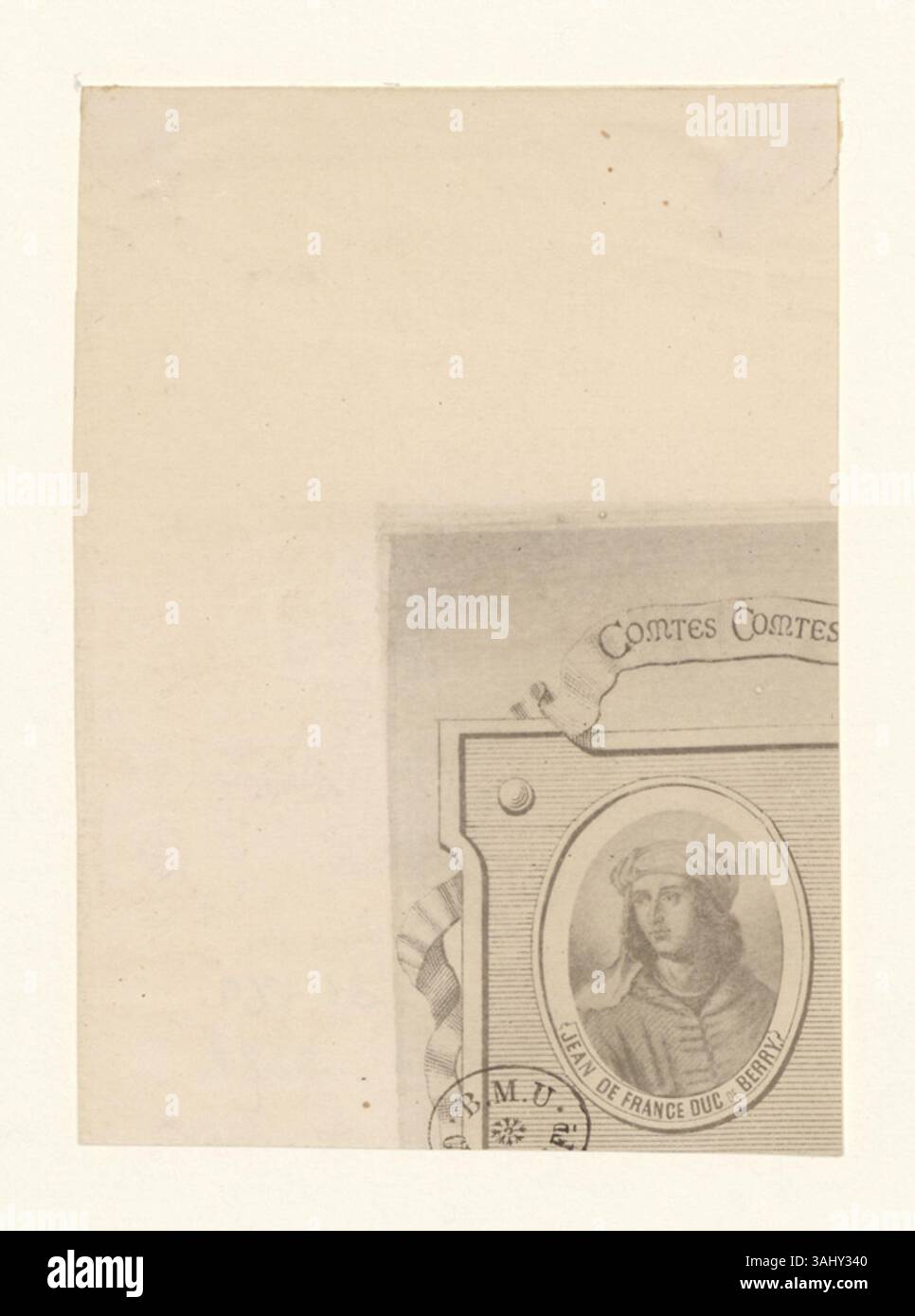 This photomechanical print from the Boyer collection features Jean de ...