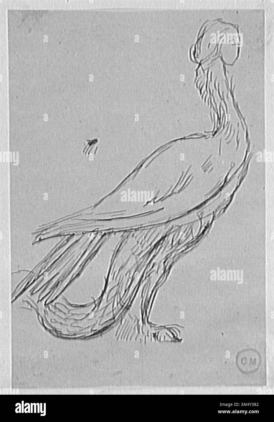 This study by Gustave Moreau presents a Chimera, a mythological ...