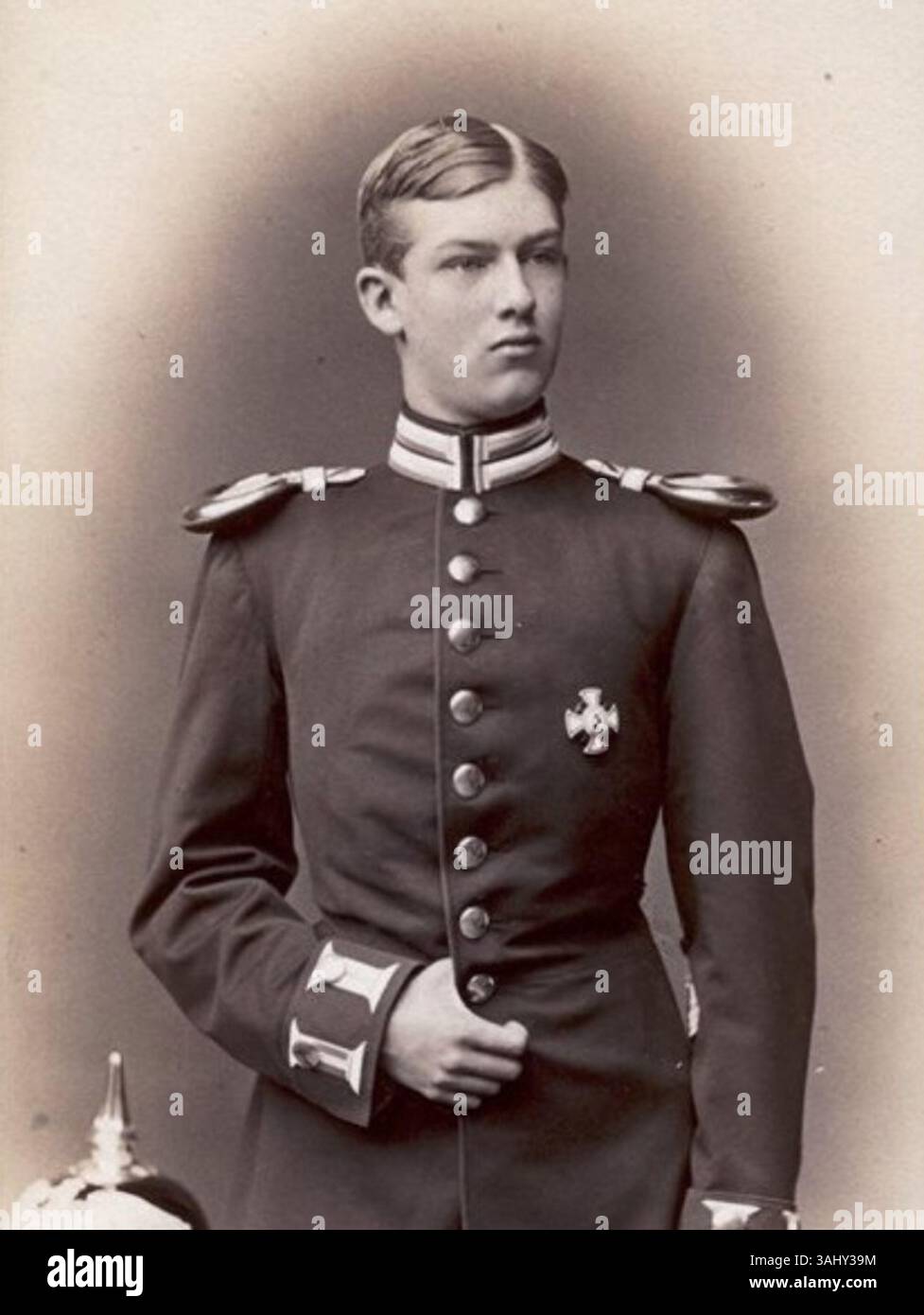 ‘William, Prince of Hohenzollern’, a late 1880s portrait of William ...