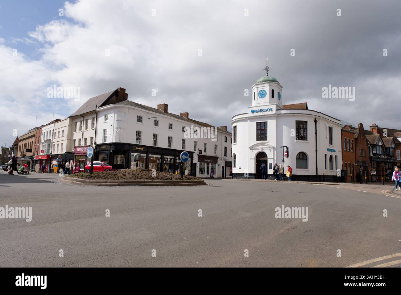 High street scene in Stratford upon Avon Stock Photo - Alamy