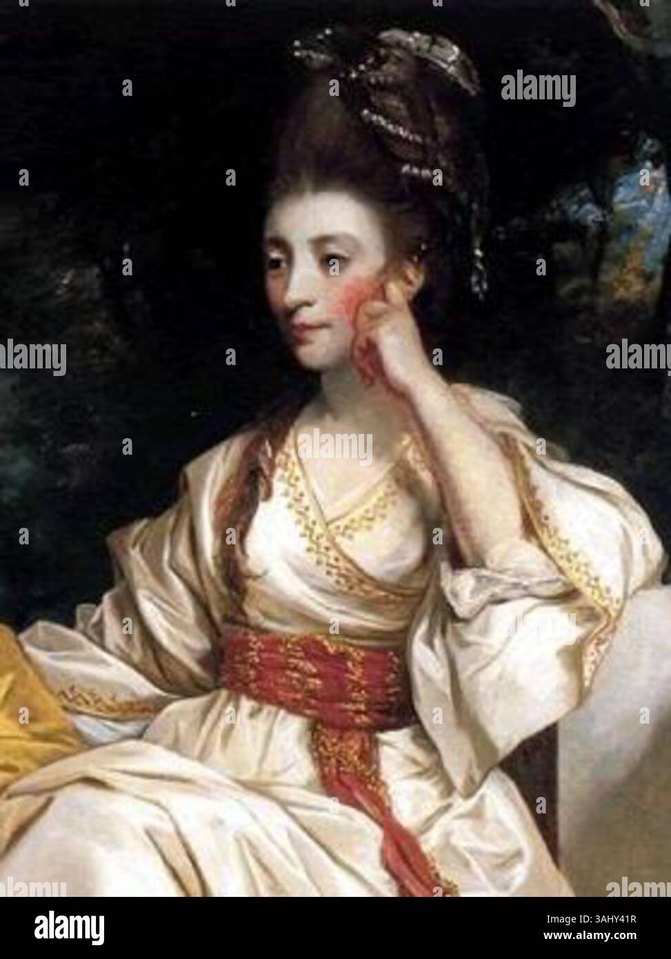 Portrait of Hester Thrale and her daughter Hester by Joshua Reynolds ...
