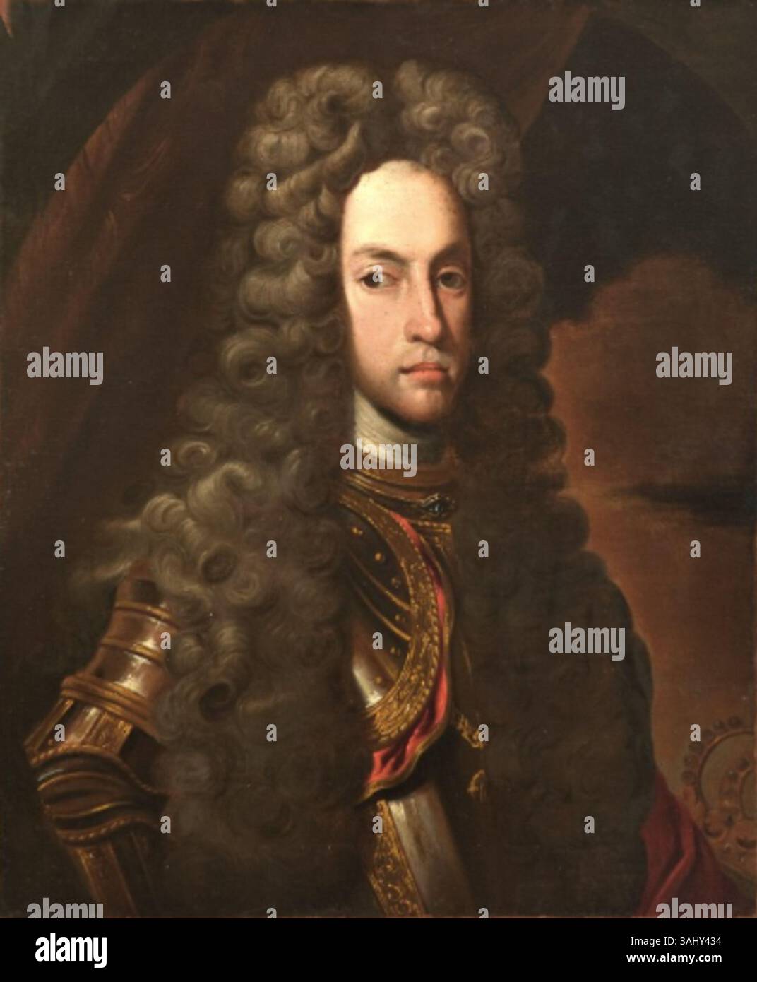 This 18th century painting, possibly depicting Maximilian III Joseph ...