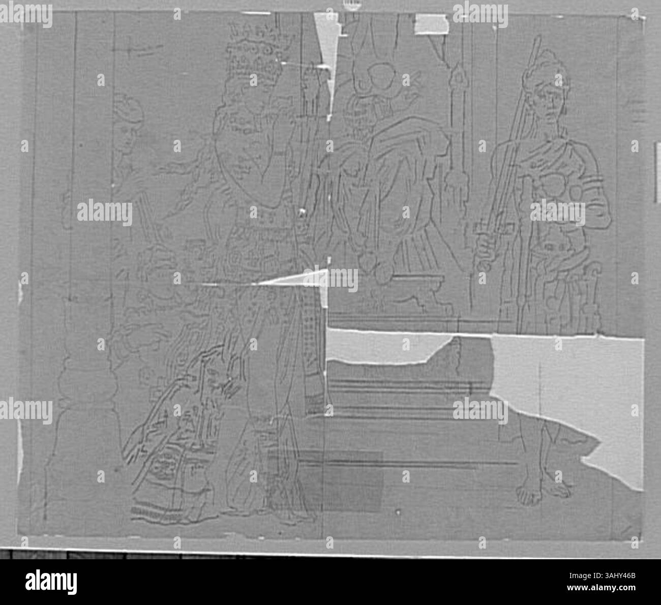 'Etude de composition pour Salomé dansant devant Hérode' is a ...