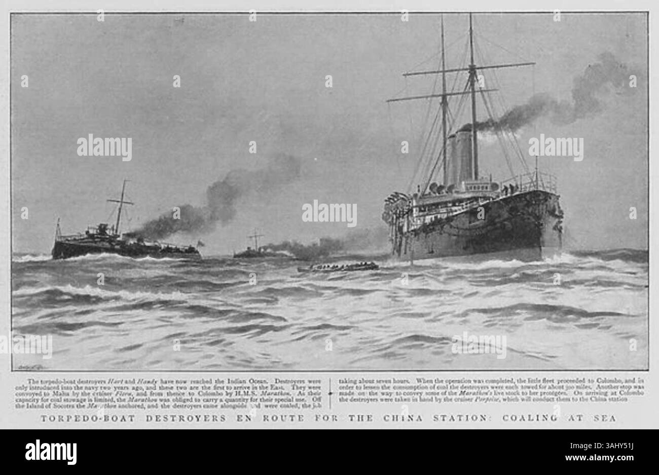 This 1896 print from The Graphic illustrates the newly commissioned ...