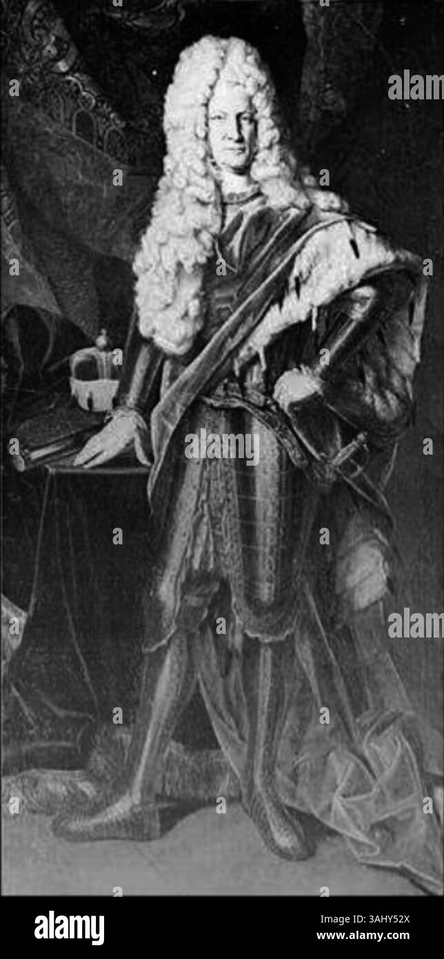 This 18th-century portrait depicts Maximilian Karl, the Prince of ...